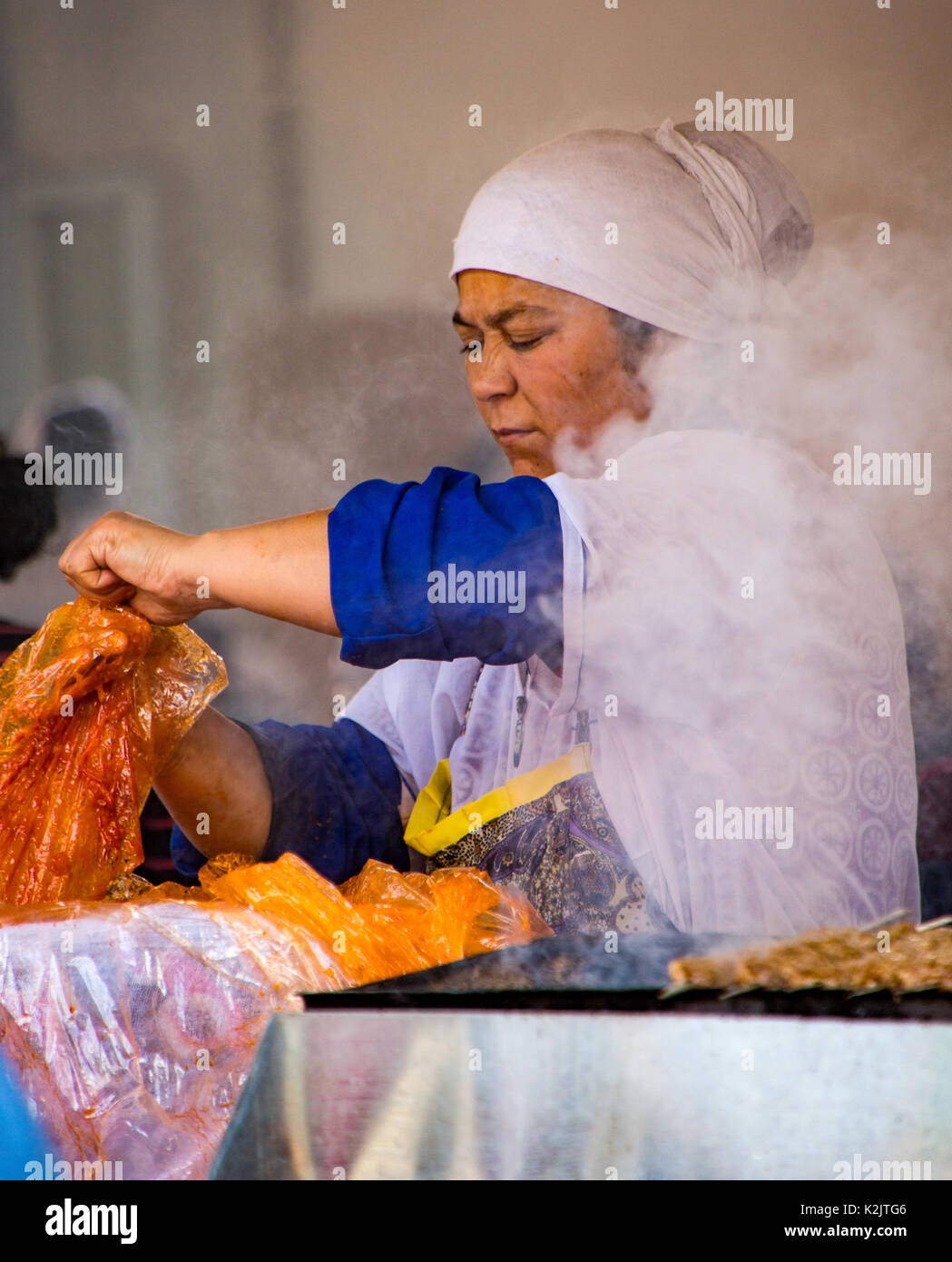 Uzbekistan, tashkent restaurant hi-res stock photography and images - Alamy