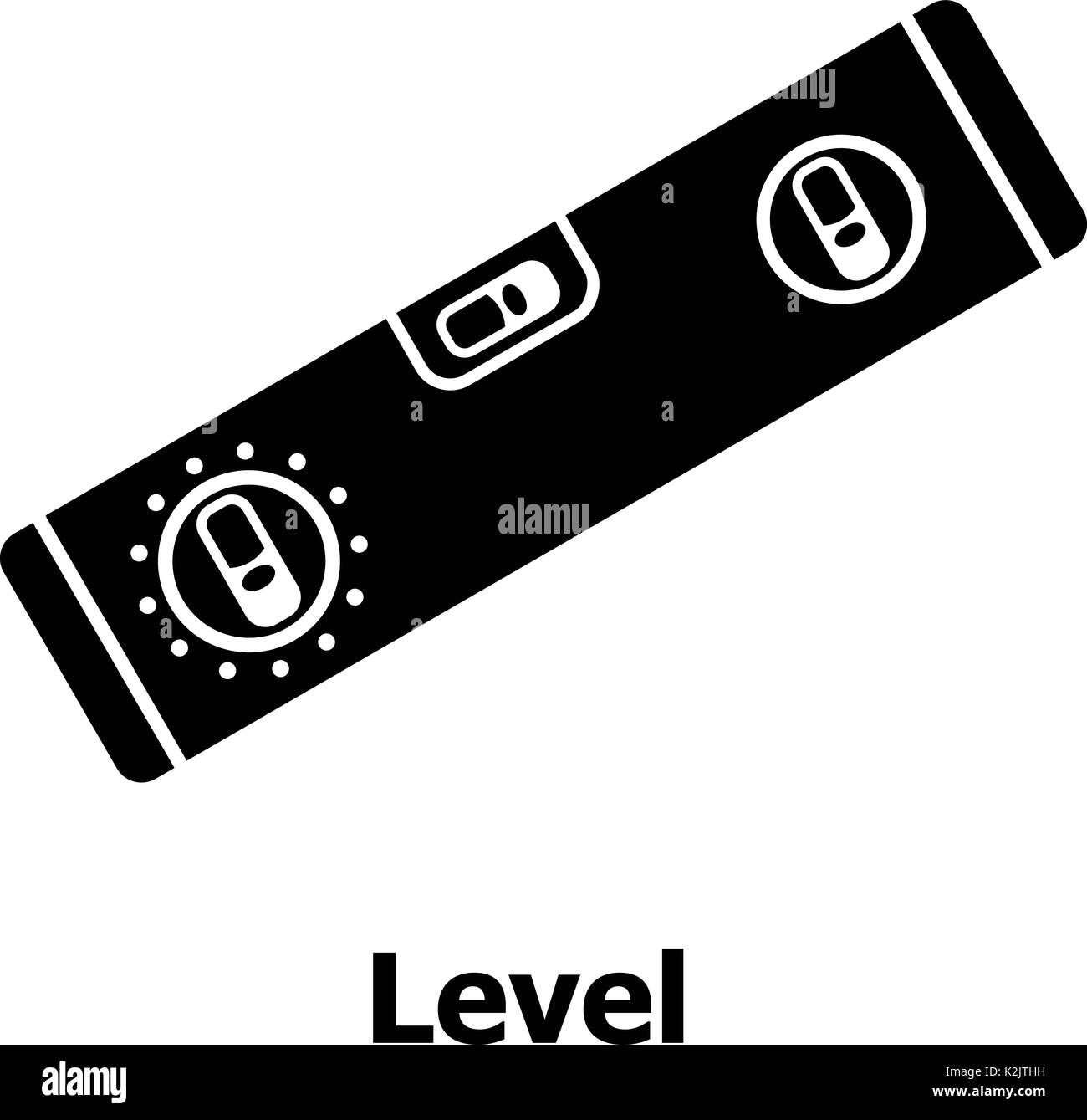 Level icon, simple black style Stock Vector Image & Art - Alamy