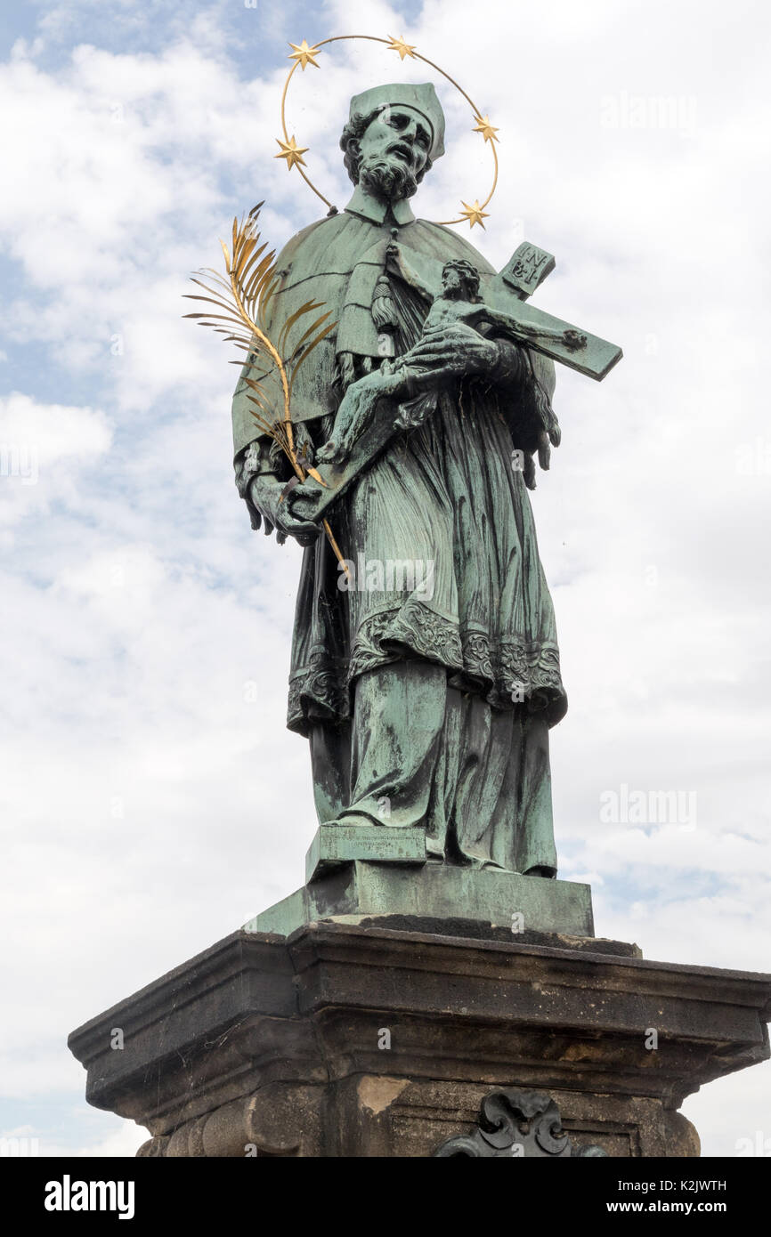 Statue saint john cross in hi-res stock photography and images - Alamy