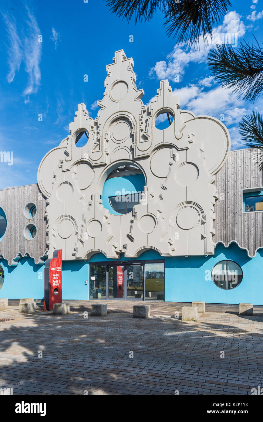 Situated in Cardiff Bay are the B.B.C.'s Roath Lock Studio's, home to ...