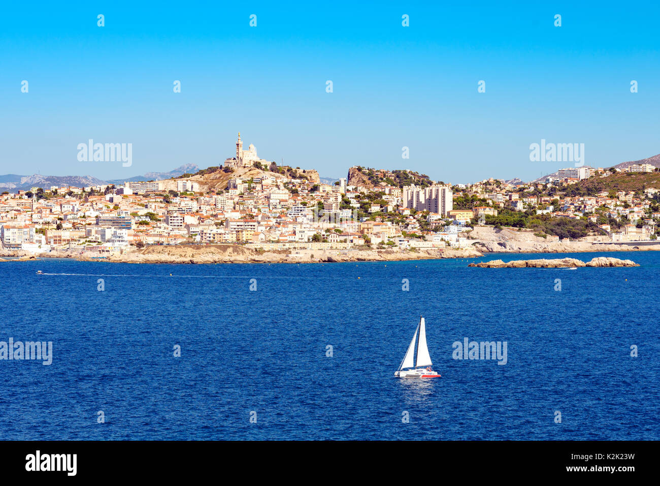 Marseille from above hi-res stock photography and images - Alamy