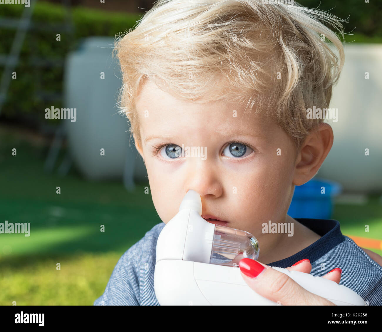 Nasal mucus suction hi-res stock photography and images - Alamy