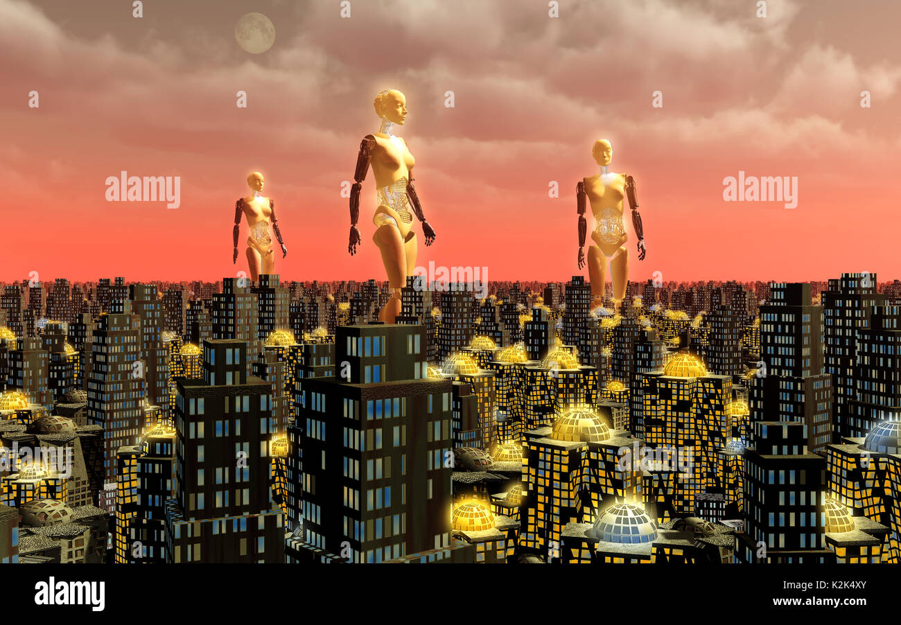 Android city hi-res stock photography and images - Alamy