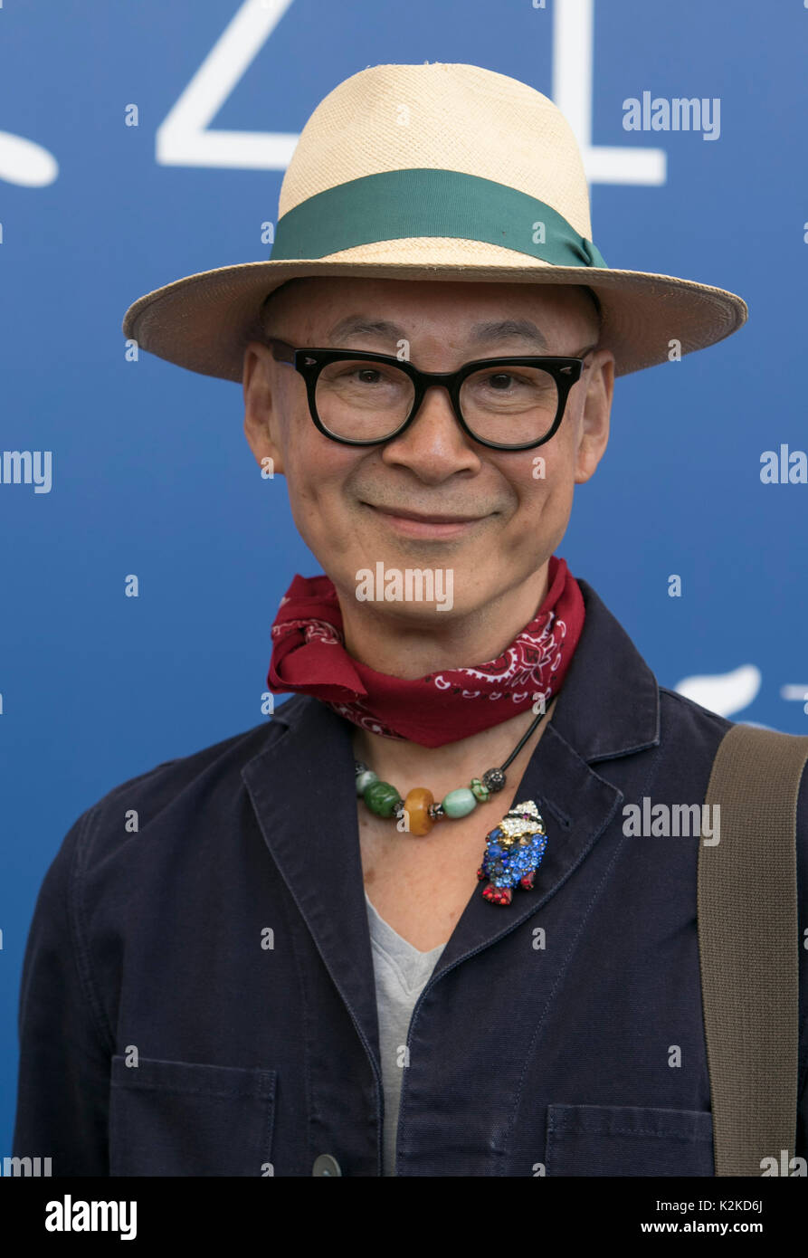 Venice, Italy. 30th Aug, 2017. Director Yonfan attends the jury ...