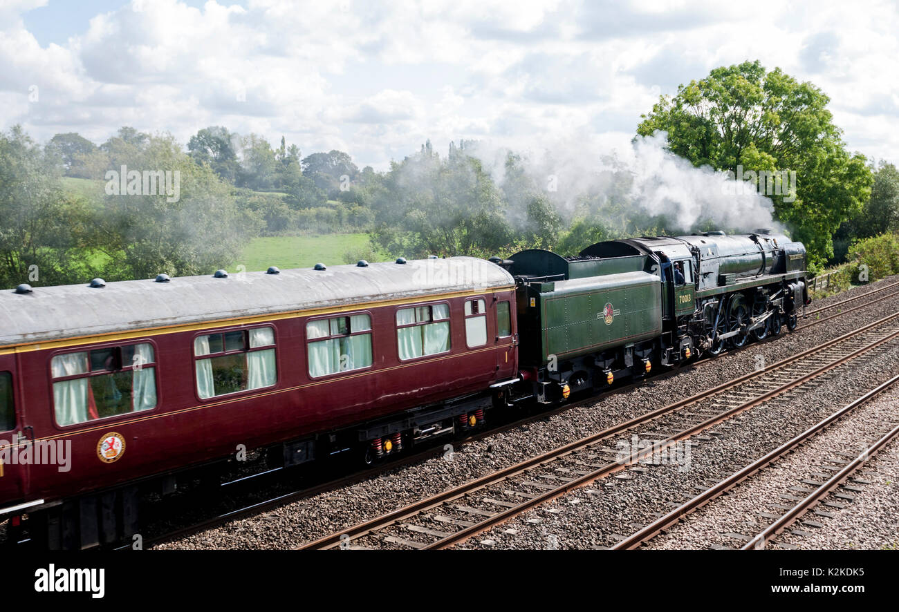 Britannia steam locomotive hi-res stock photography and images - Alamy