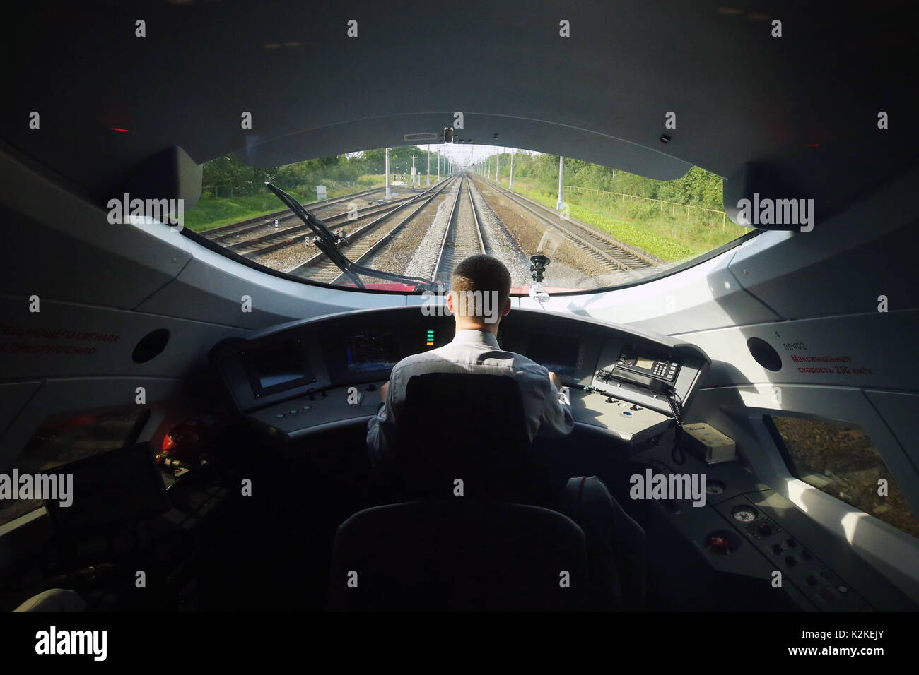 Train Drivers Cabin High Resolution Stock Photography and Images - Alamy