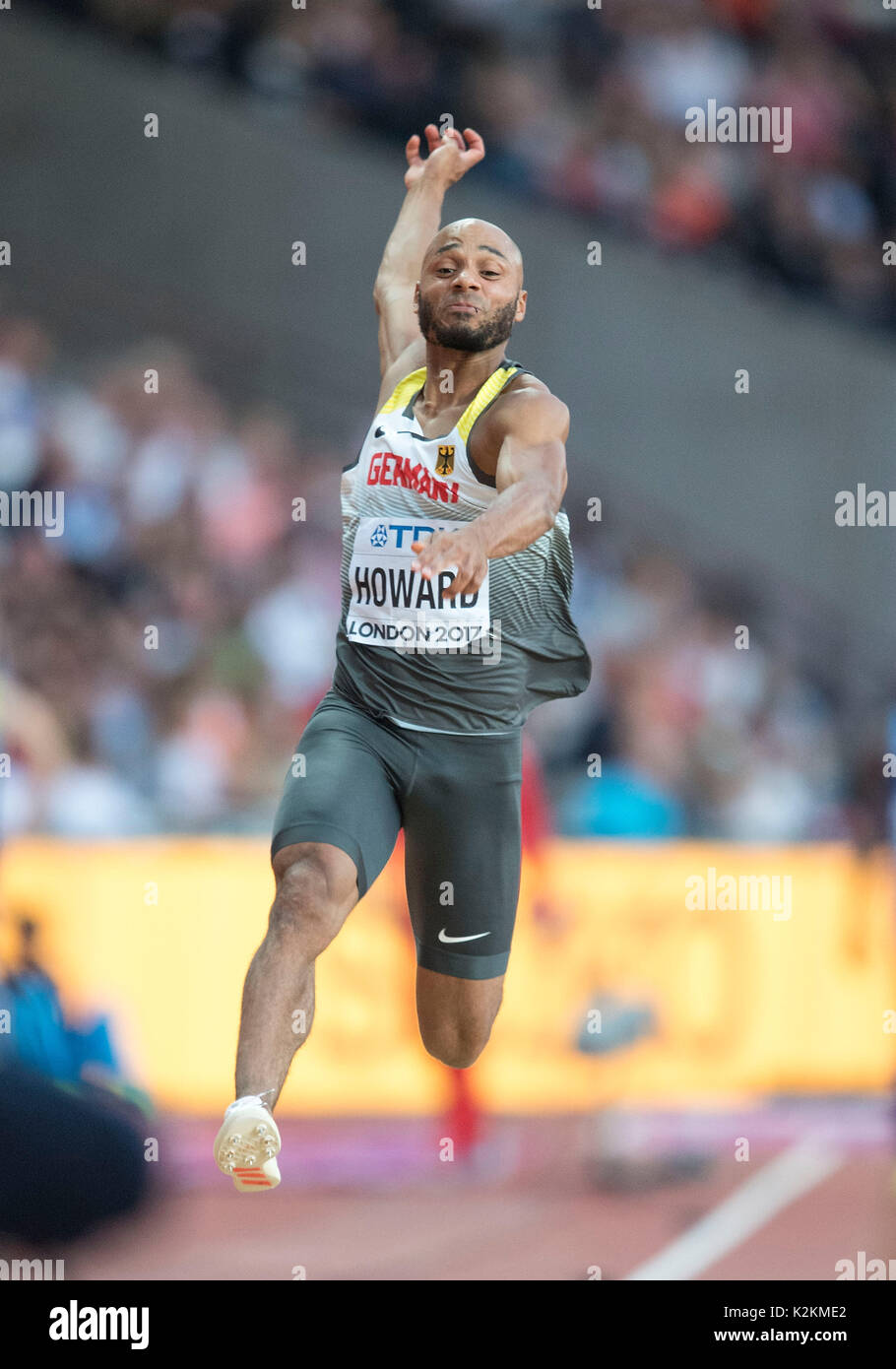 Julian HOWARD, Deutschland, Aktion. Qualifikation Weitsprung der ...