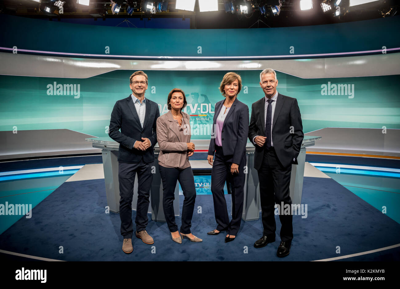 Berlin, Germany. 1st Sep, 2017. . 01st Sep, 2017. The moderators Claus ...