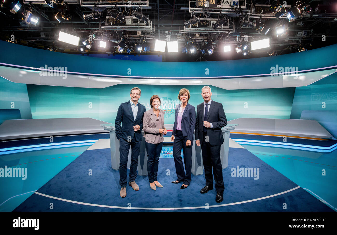 Berlin, Germany. 1st Sep, 2017. . 01st Sep, 2017. The moderators Claus ...
