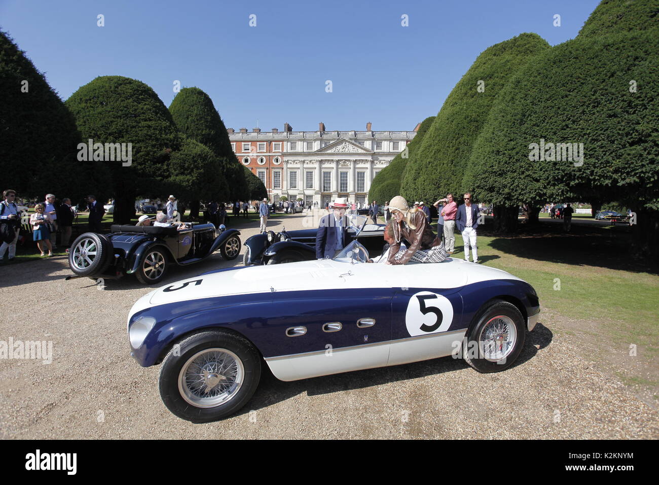 Hampton Court Palace, UK. 1st September, 2017. Michael and Katherine ...