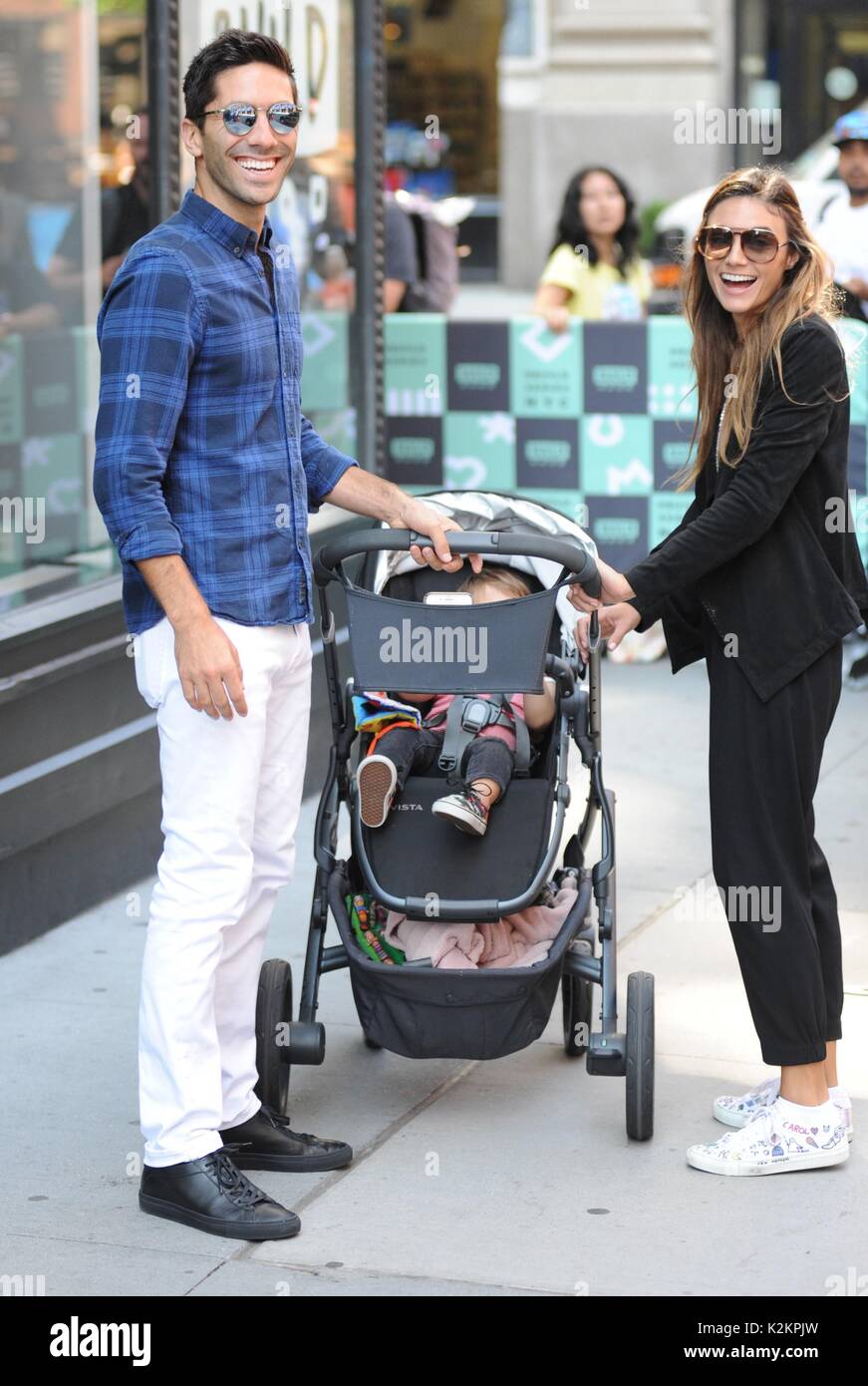 New York, NY, USA. 31st Aug, 2017. Nev Schulman, Cleo James Schulman ...