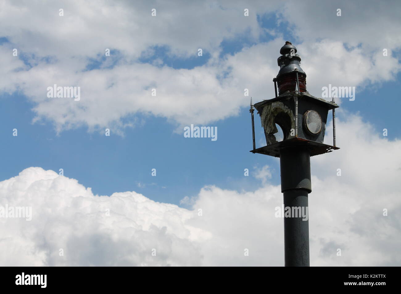 Lantern pole at the beach hi-res stock photography and images - Alamy