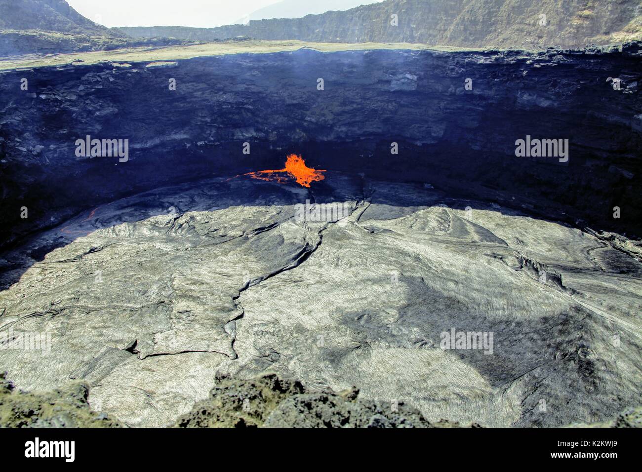 Danakil volcano ethiopia trek hi-res stock photography and images - Alamy