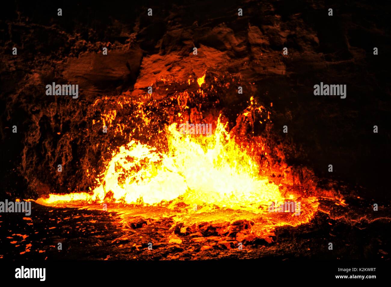 Danakil volcano trek hi-res stock photography and images - Alamy