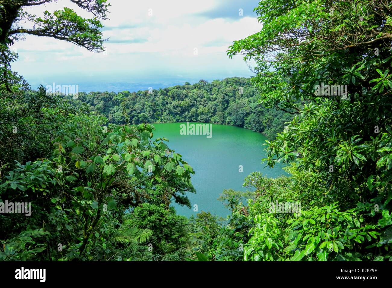 Cerro Chato volcano lake Costa Rica Stock Photo - Alamy
