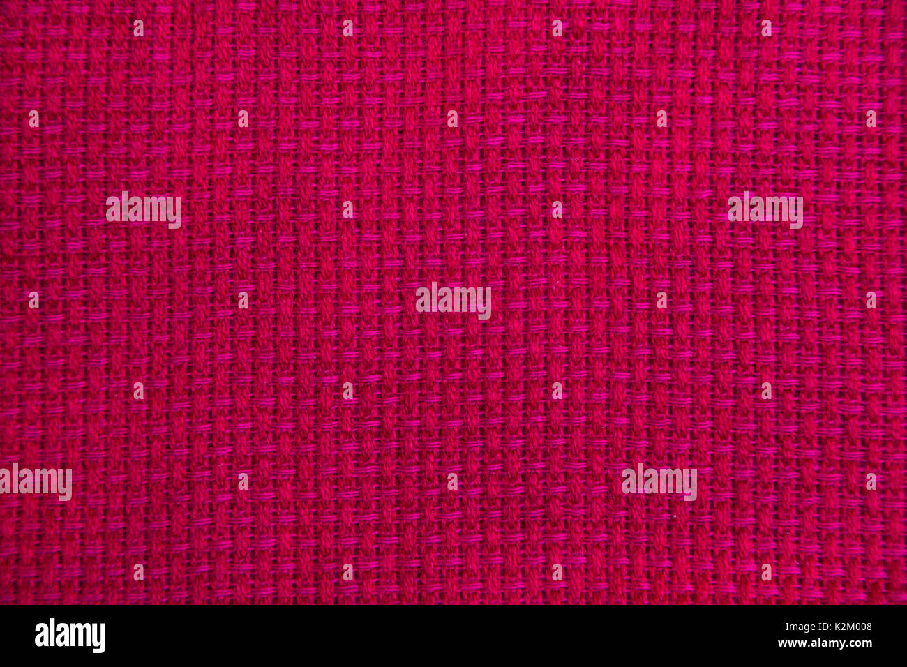 Wool fabric with bright pink geometric minimalistic pattern Stock Photo ...