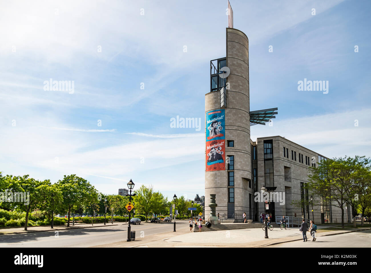 Pointe a Calliere museum in Montreal Stock Photo - Alamy