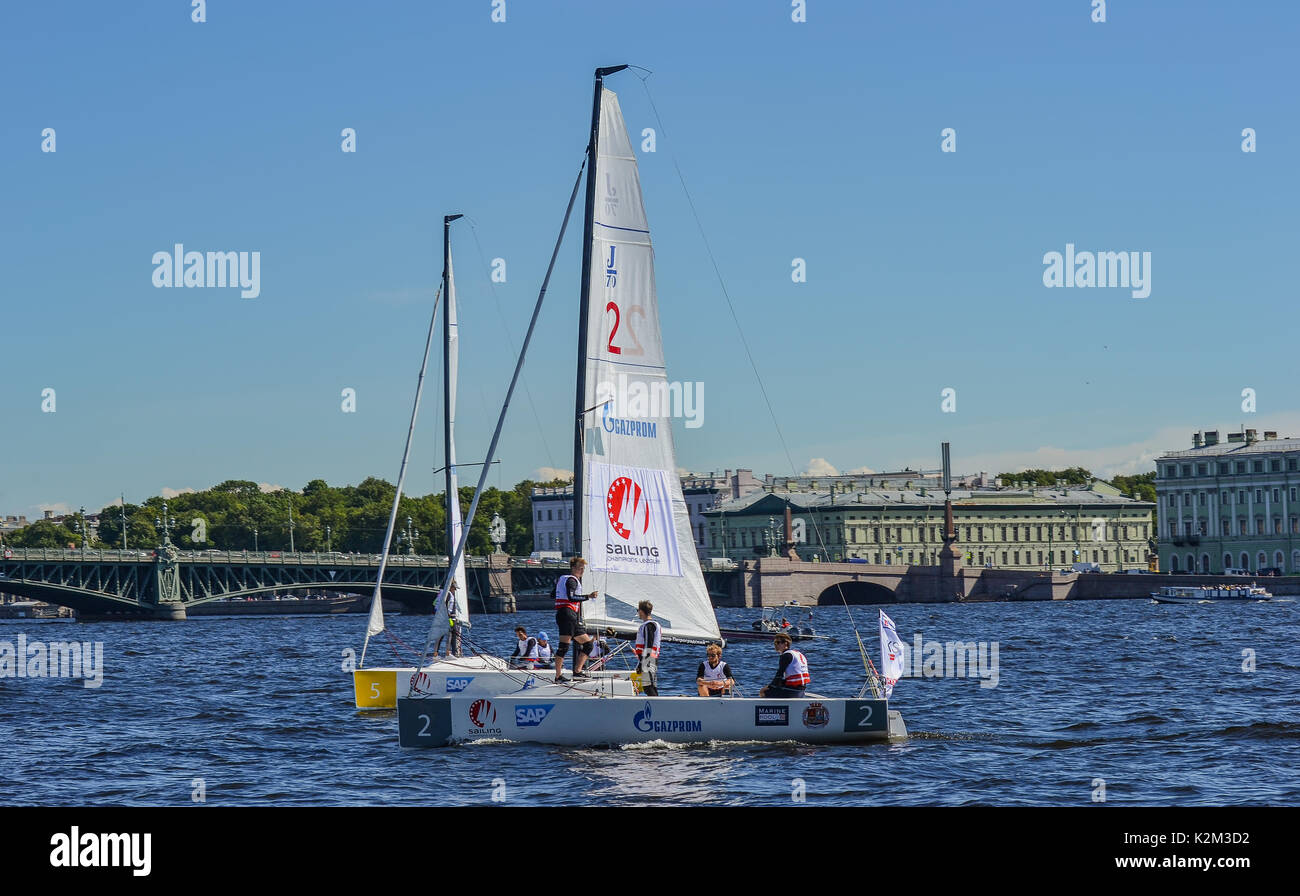 The race for the European sailing Champions League from 11 to 13 August ...