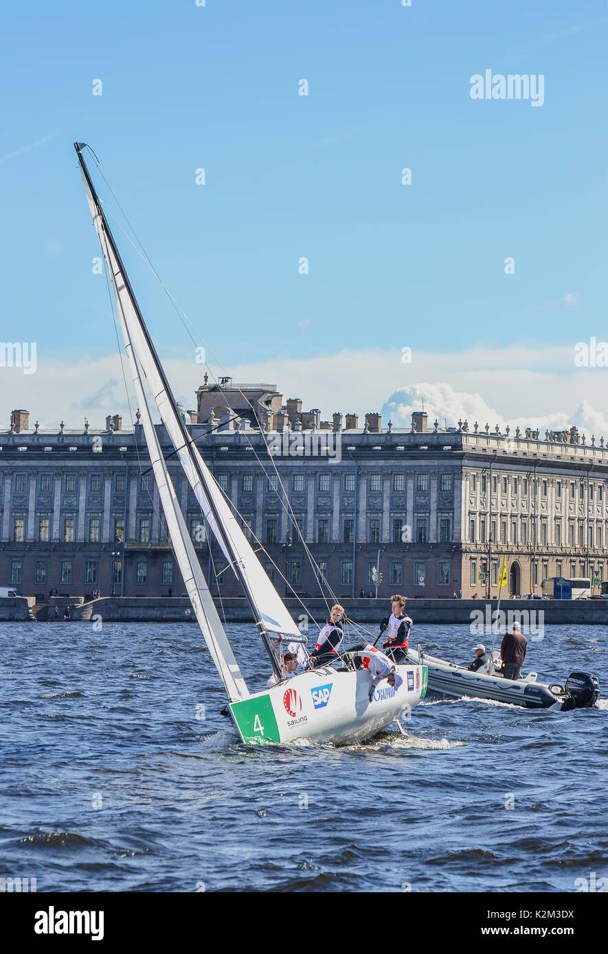 The race for the European sailing Champions League from 11 to 13 August ...