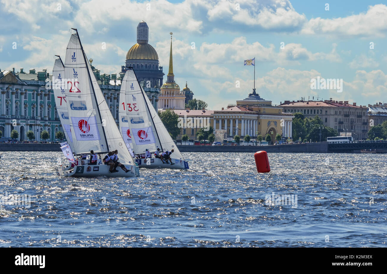 The race for the European sailing Champions League from 11 to 13 August ...