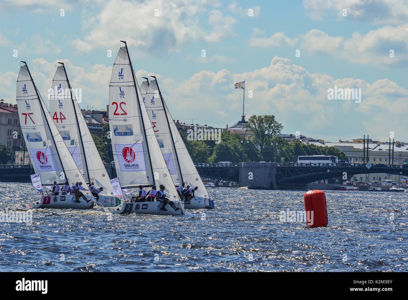The race for the European sailing Champions League from 11 to 13 August ...