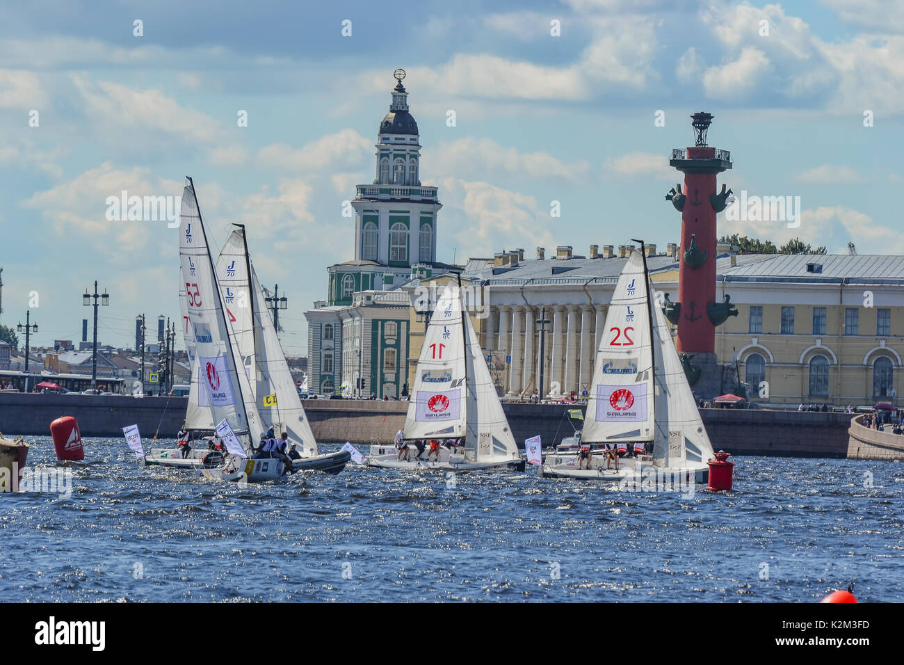 The race for the European sailing Champions League from 11 to 13 August ...