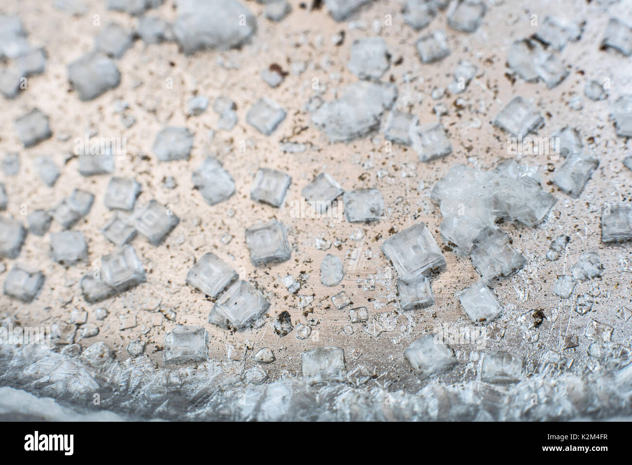 Macro Salt Crystals Stock Photo - Alamy