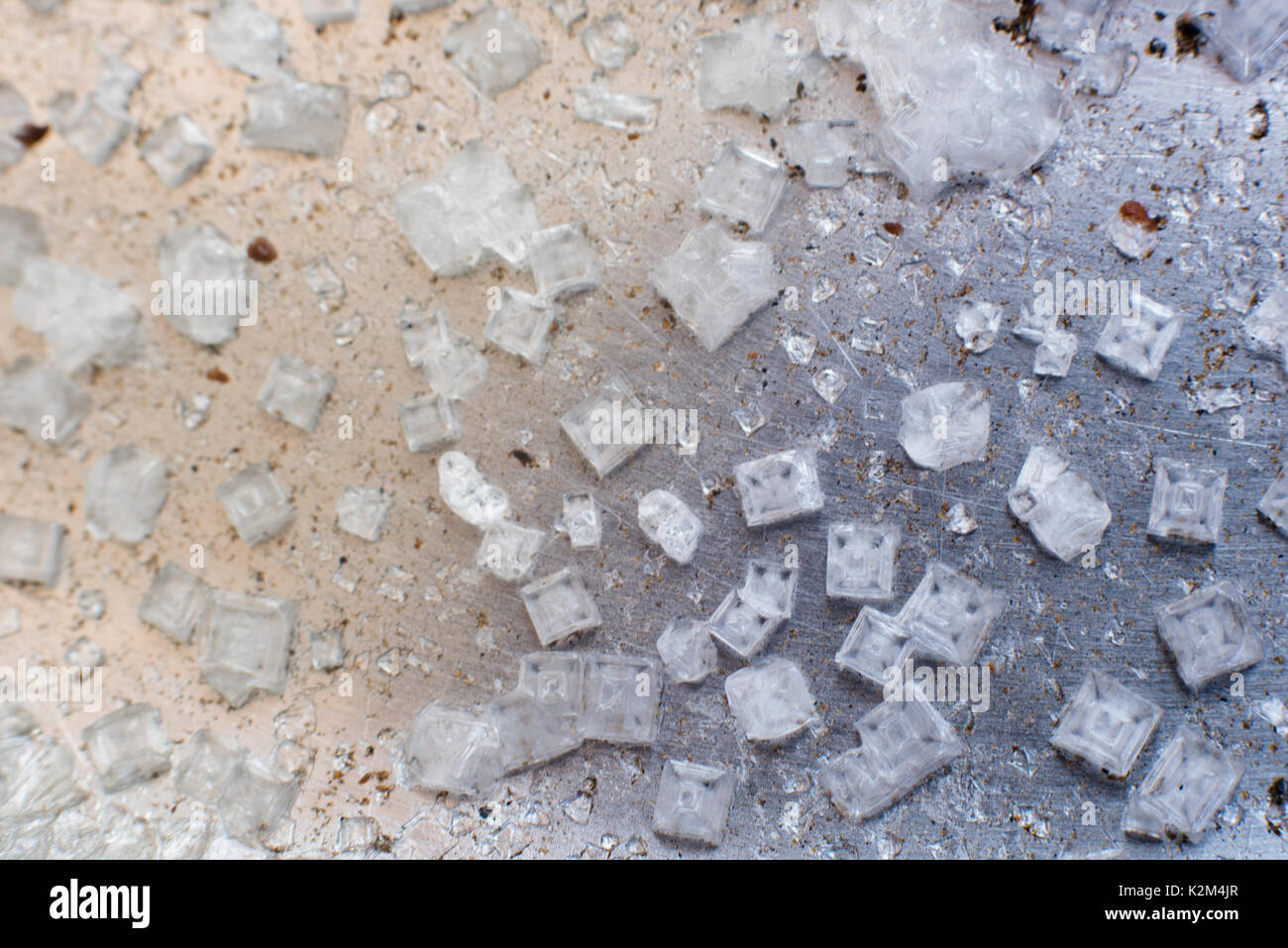 Crystals of salt hi-res stock photography and images - Alamy