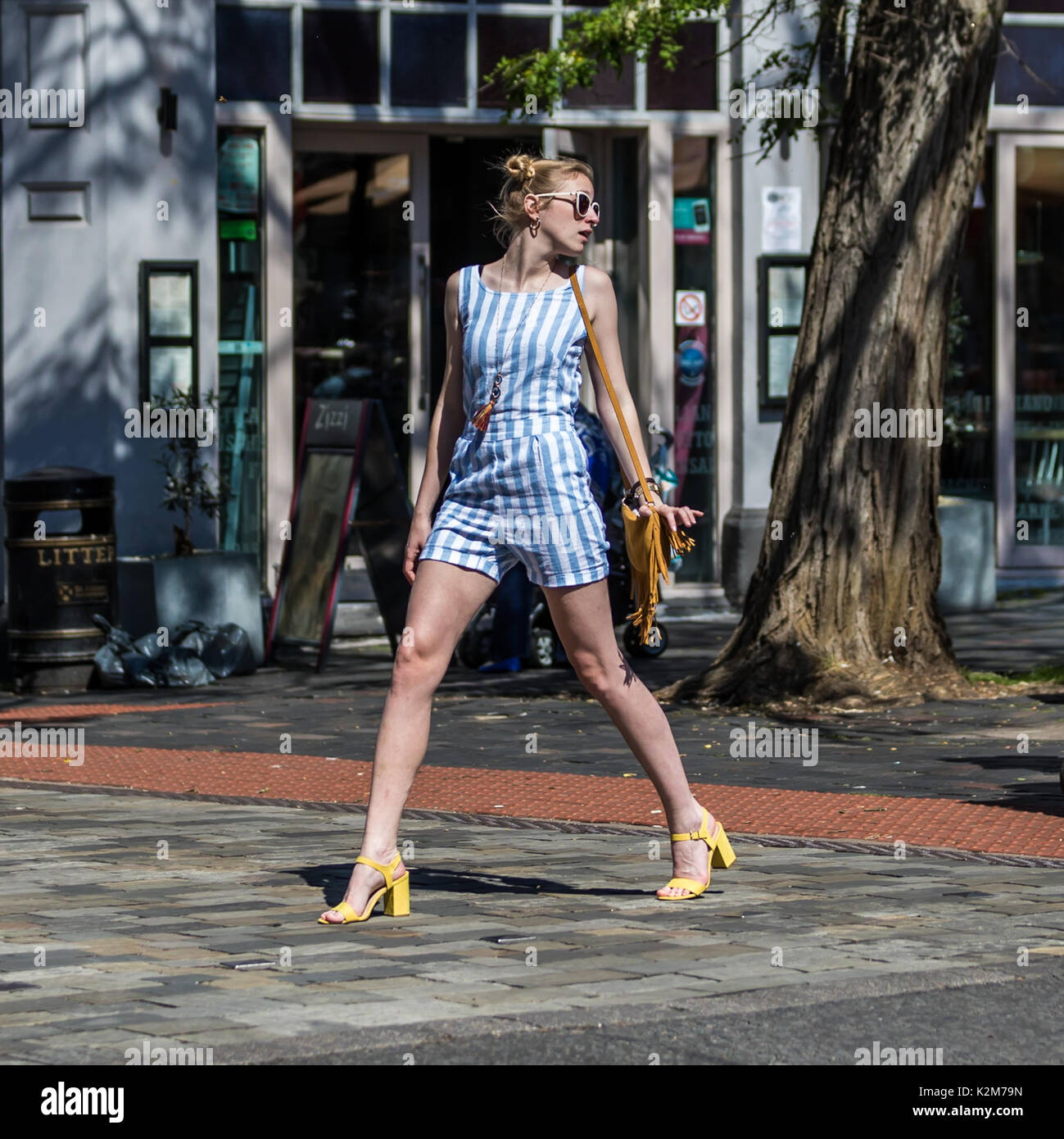 High Street Fashion Stock Photo - Alamy