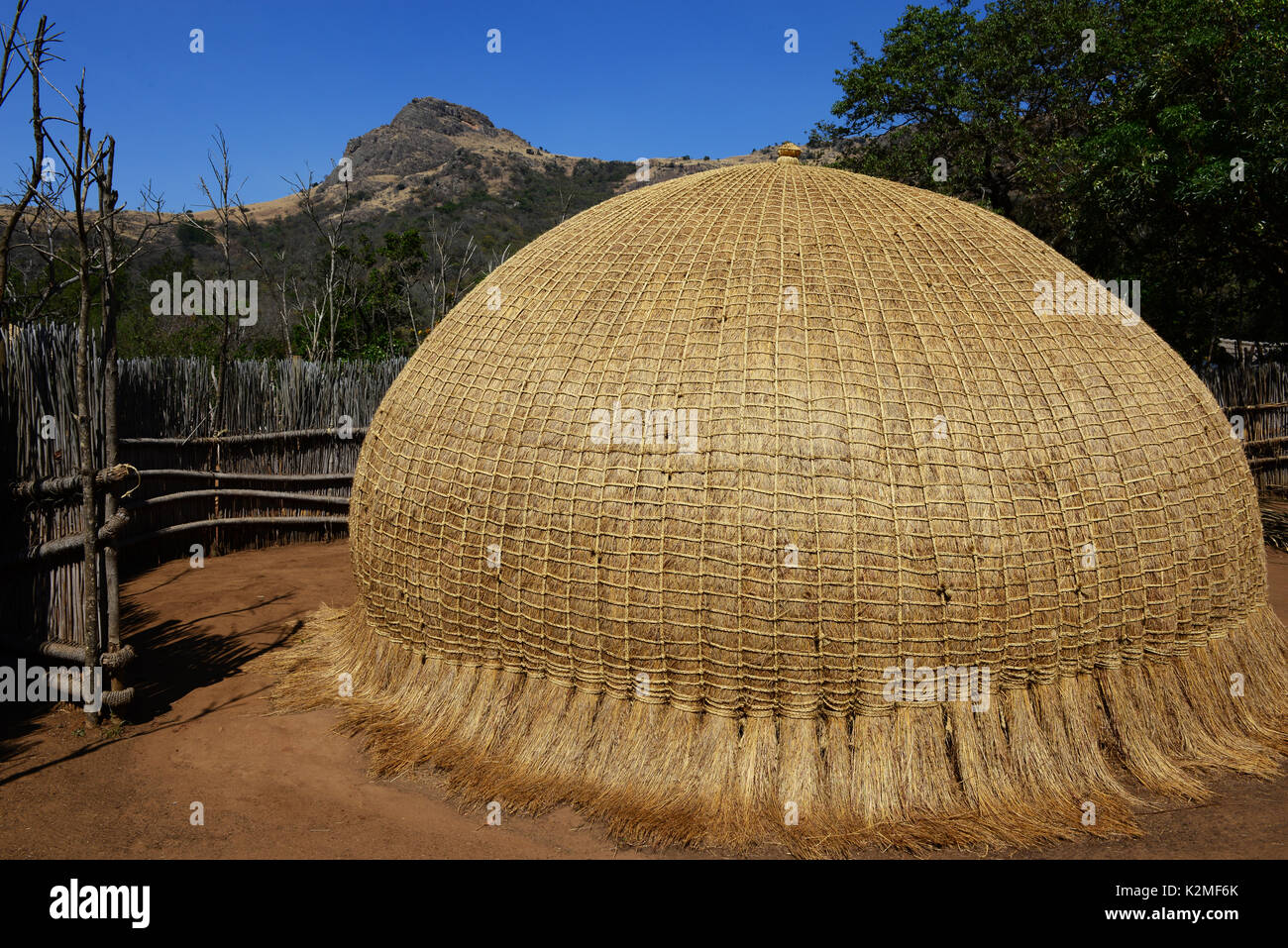 Swaziland Umhlanga Reed Dance Stock Photo - Alamy