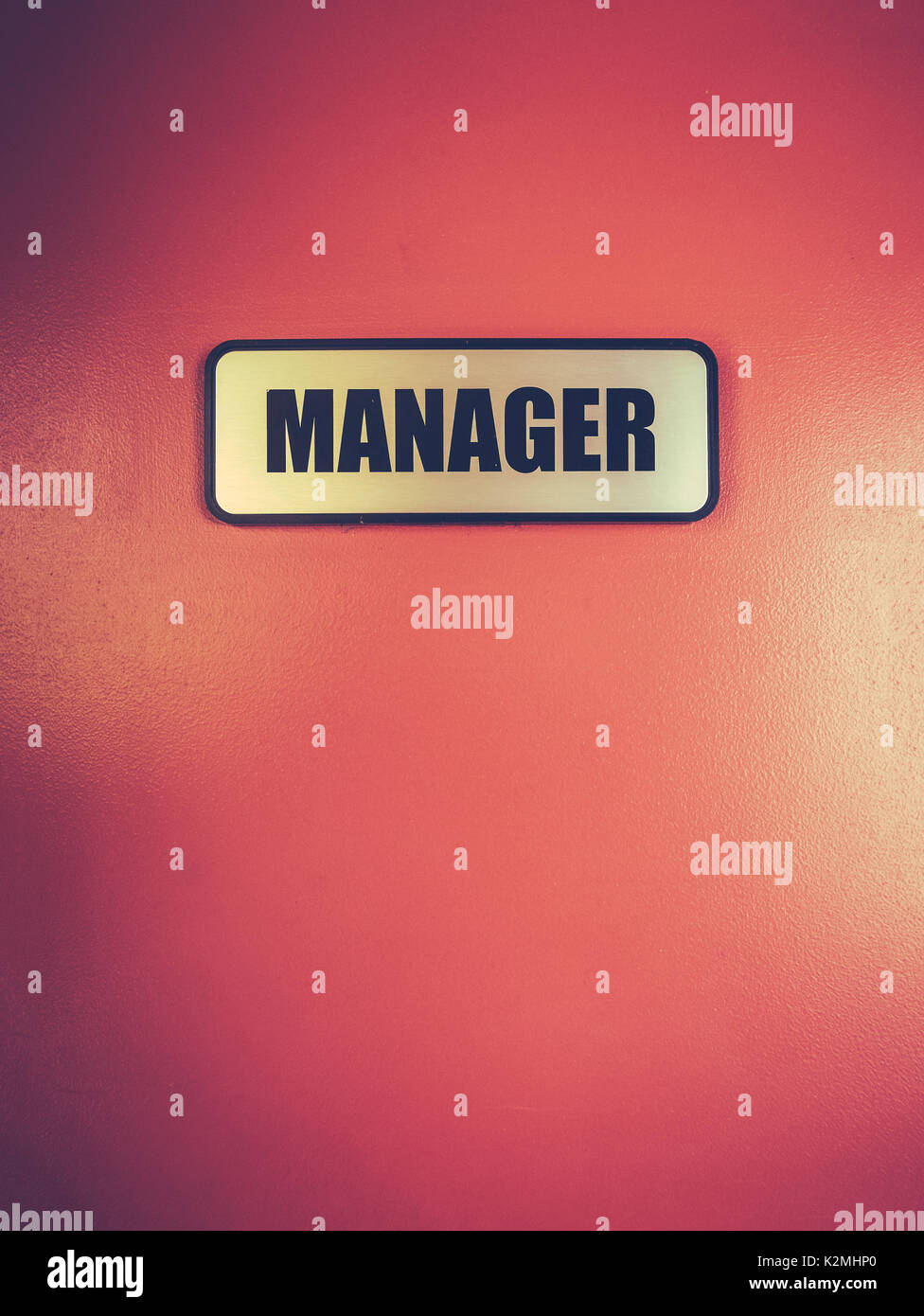 Employee boss door hi-res stock photography and images - Alamy