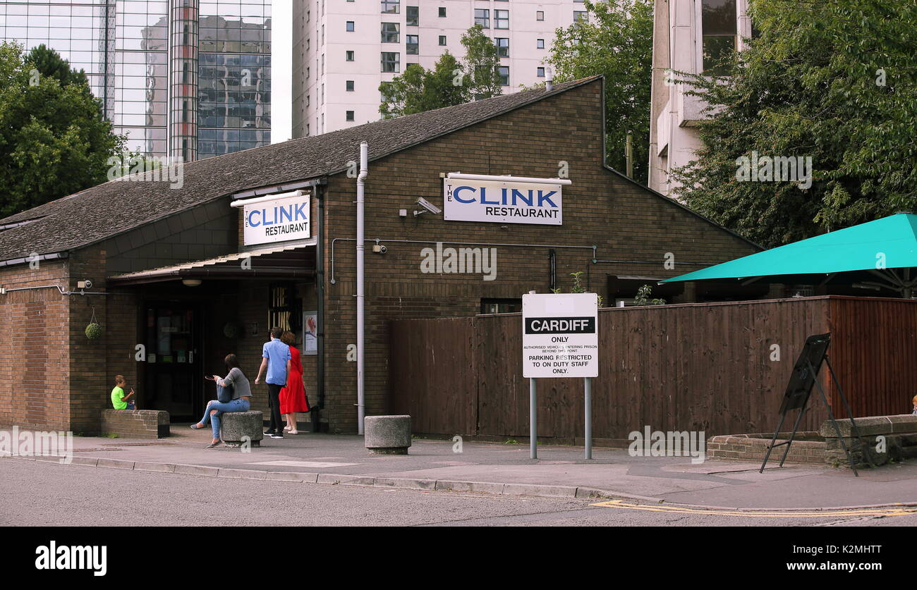 The Clink restaurant at HMP Cardiff Prison, Wales, UK Stock Photo - Alamy