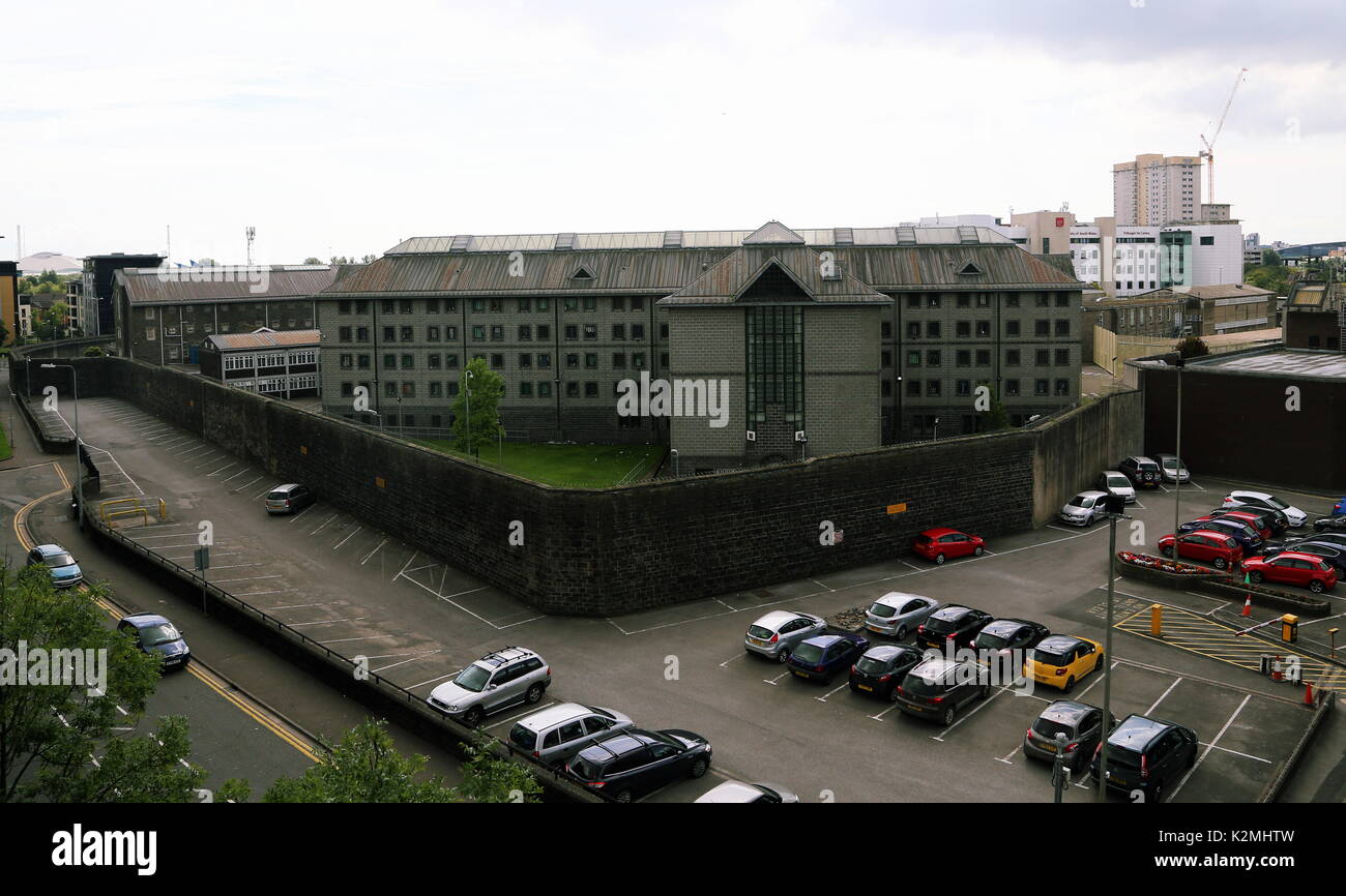 HMP Cardiff Prison, Wales, UK Stock Photo - Alamy