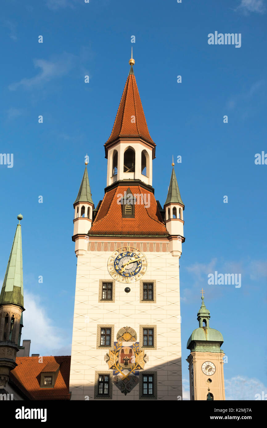 The Old Town Hall (Altes Rathaus), Munich, Germany Stock Photo - Alamy