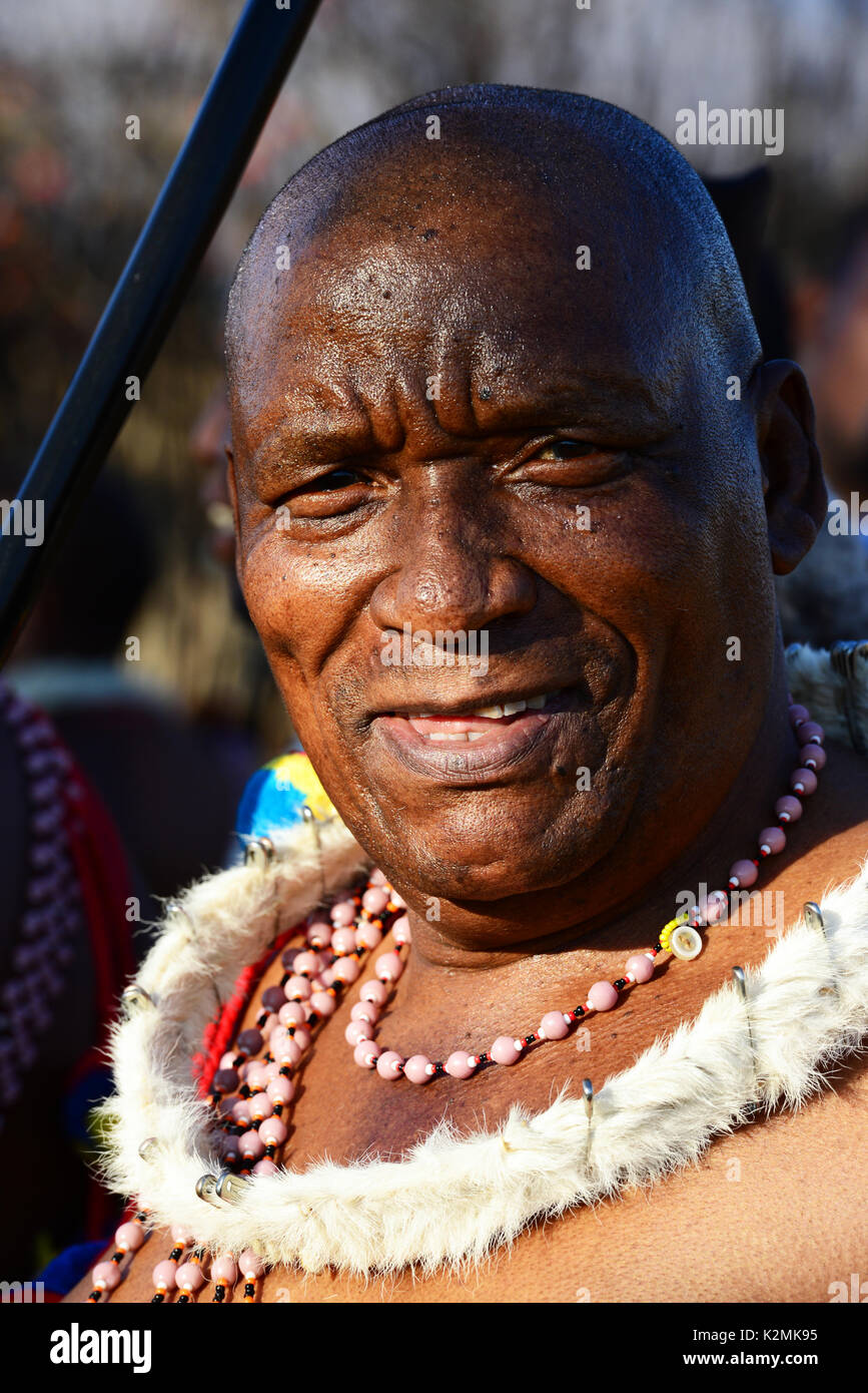 Swaziland Umhlanga Reed Dance Stock Photo - Alamy