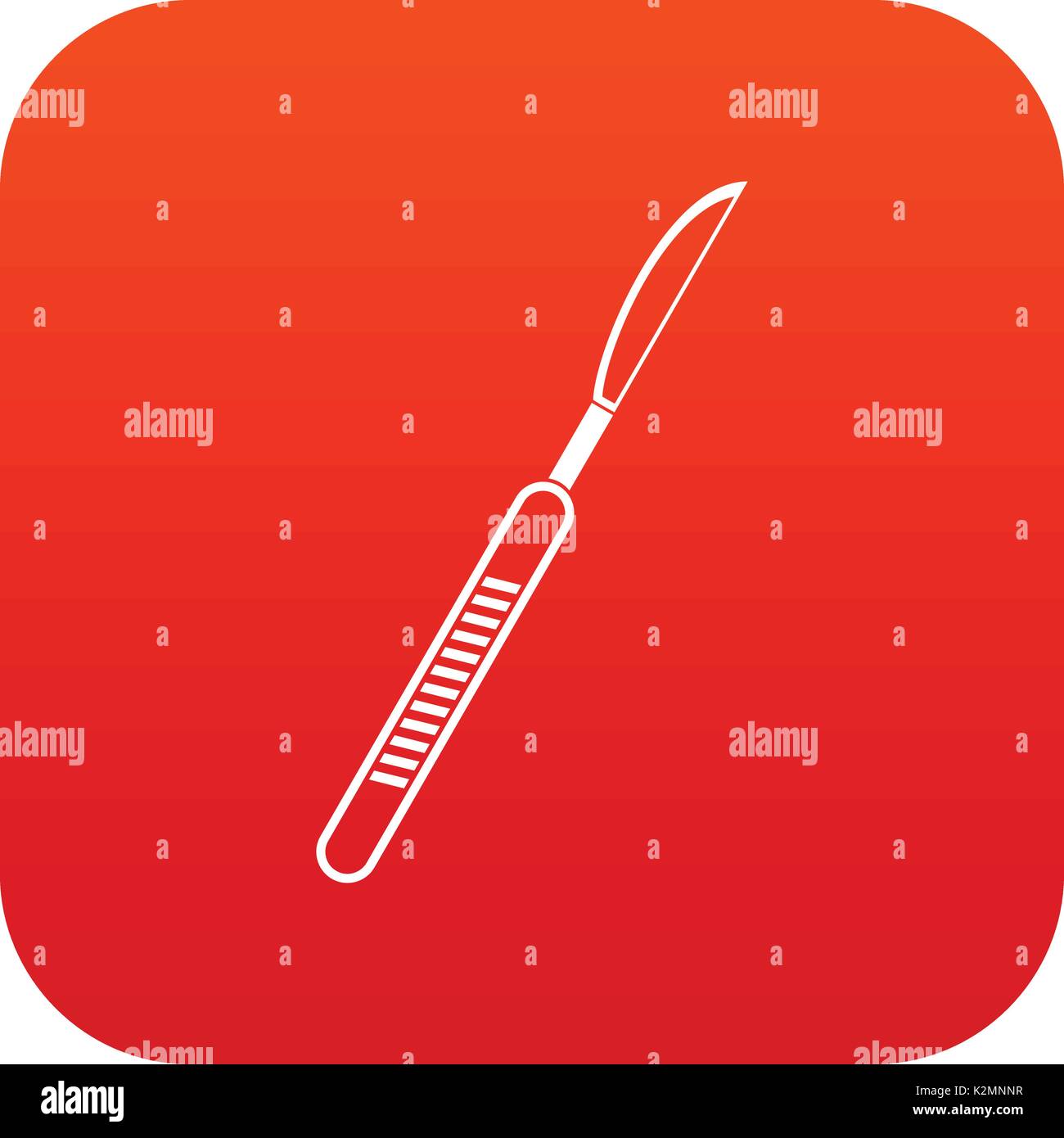 Scalpel icon digital red Stock Vector Image & Art - Alamy