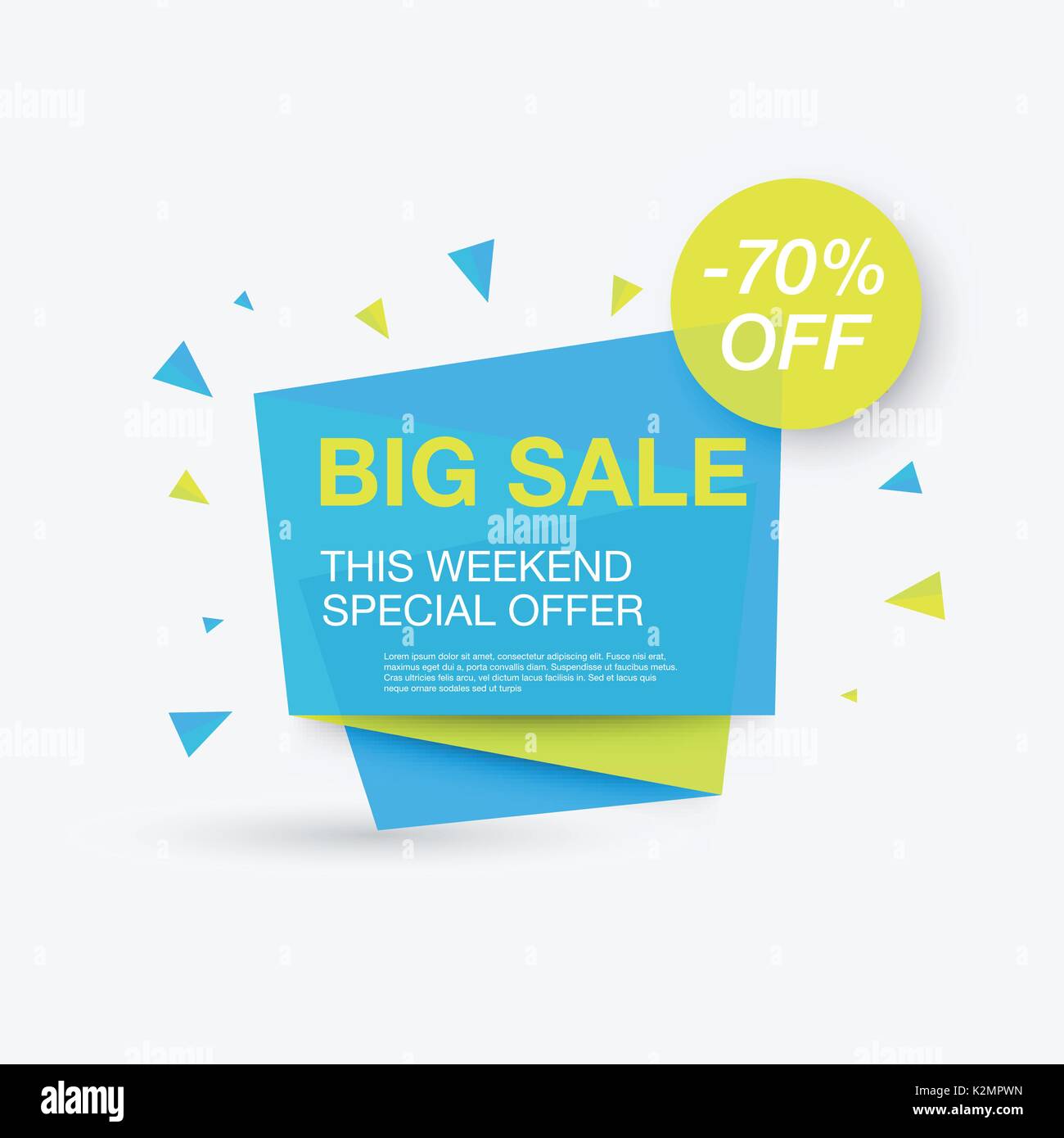 Weekend sale banner, special offer Stock Vector Image & Art - Alamy