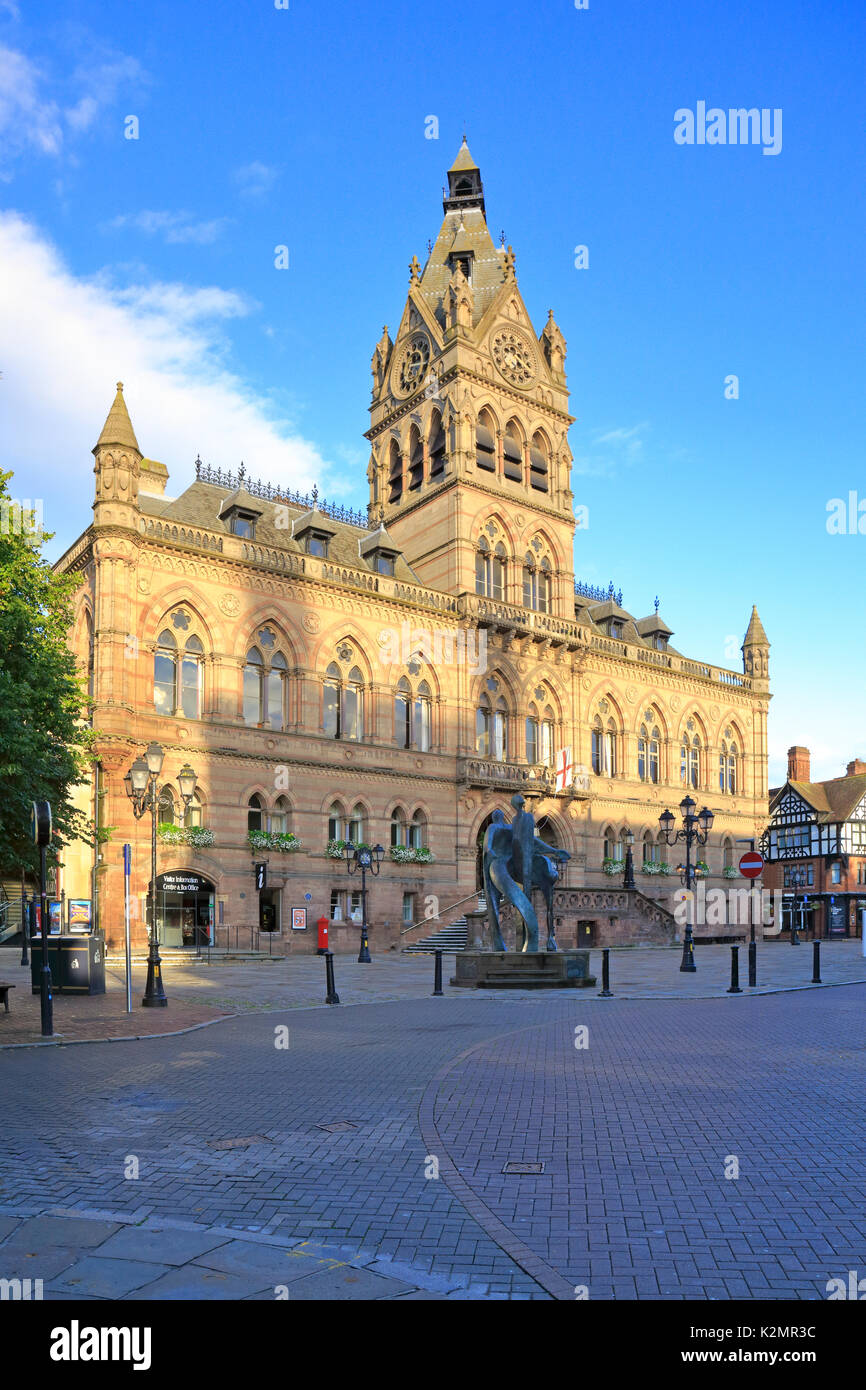 Chester Town Hall, Northgate Street, Chester, Cheshire, England, UK ...