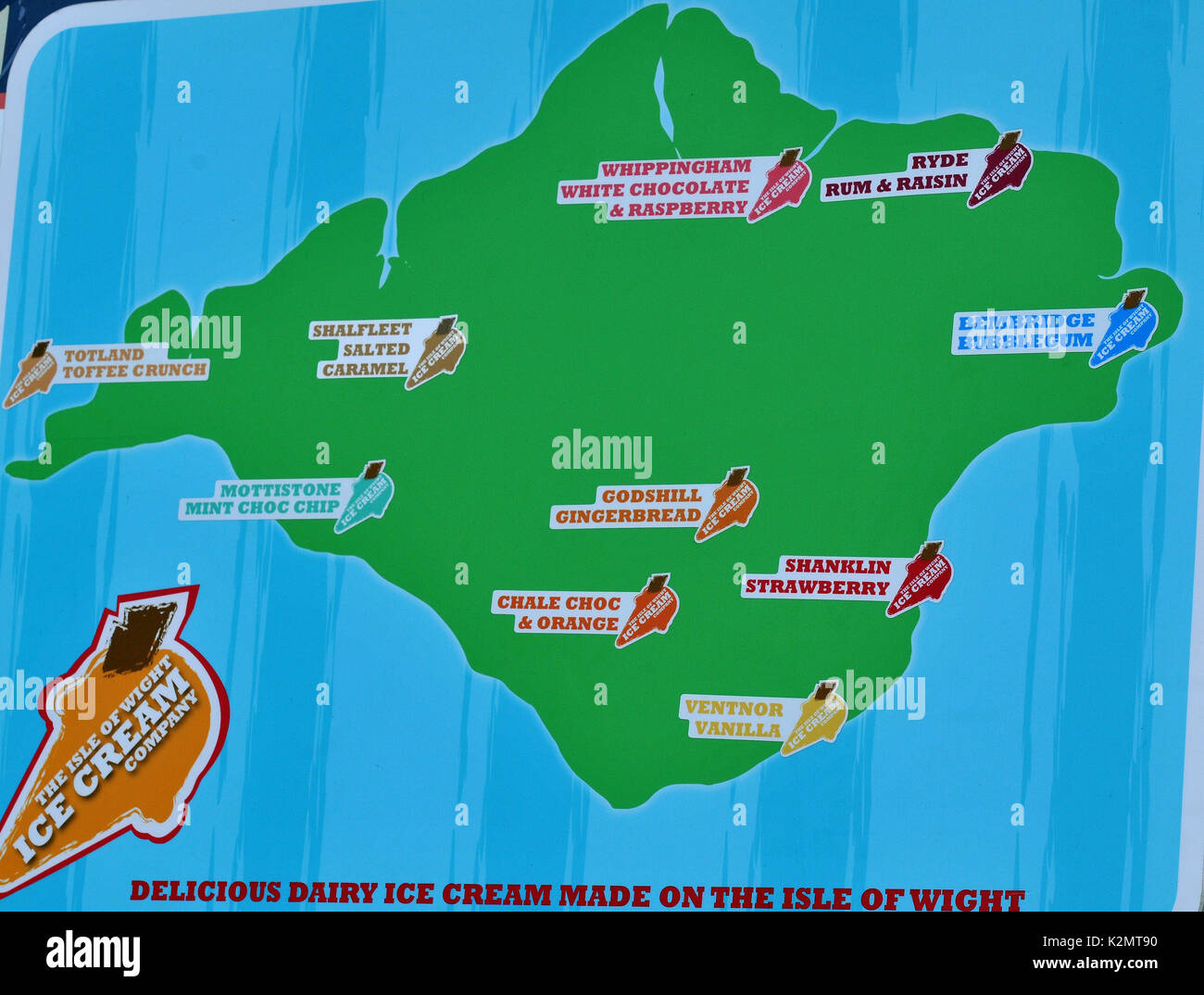 Isle wight ventnor ice cream hi-res stock photography and images - Alamy