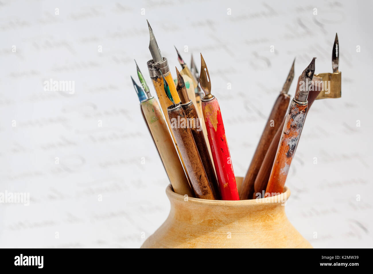 Fountain Pen History High Resolution Stock Photography and Images - Alamy