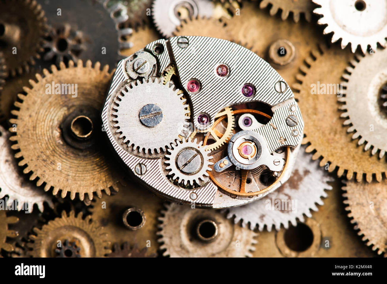 Clock Work Mechanism High Resolution Stock Photography and Images - Alamy
