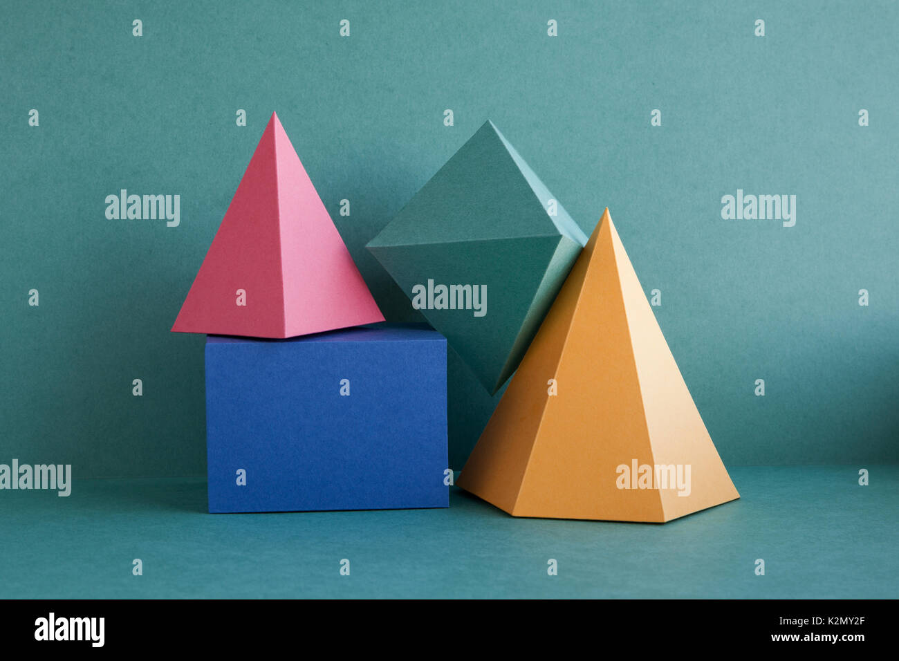 Colourful pyramid hi-res stock photography and images - Alamy