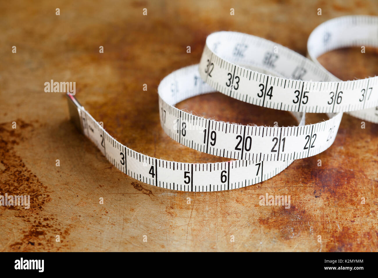 Vintage with tape measure hi-res stock photography and images - Alamy