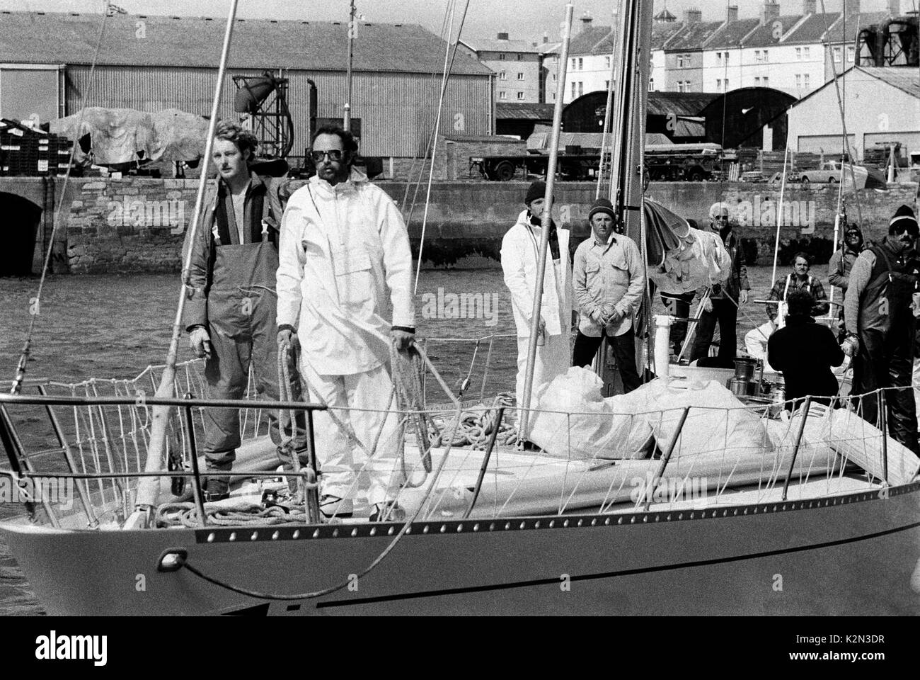 AJAXNETPHOTO. 14TH AUGUST, 1979. PLYMOUTH, ENGLAND - FASTNET RACE - AN ...