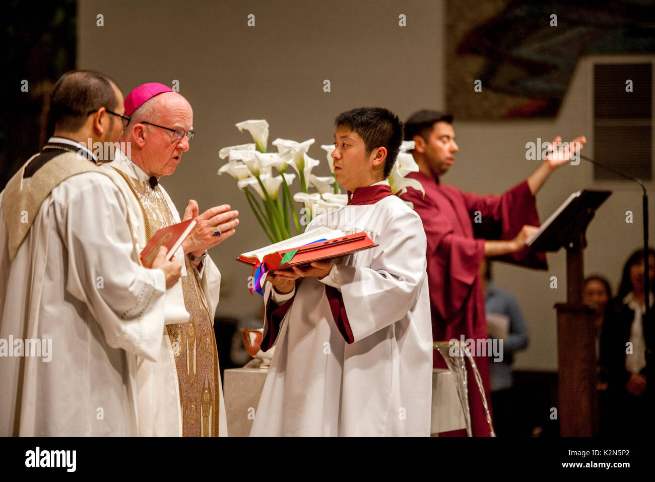 Easter Lilies Church Stock Photos & Easter Lilies Church Stock Images ...