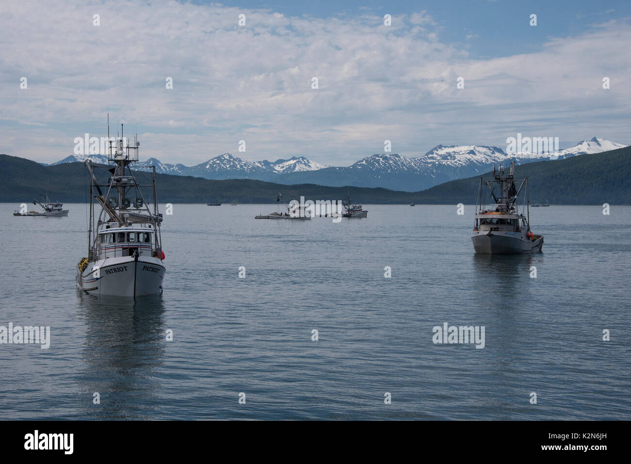 Seine Net Fishing in Southeast Alaska Stock Photo - Alamy