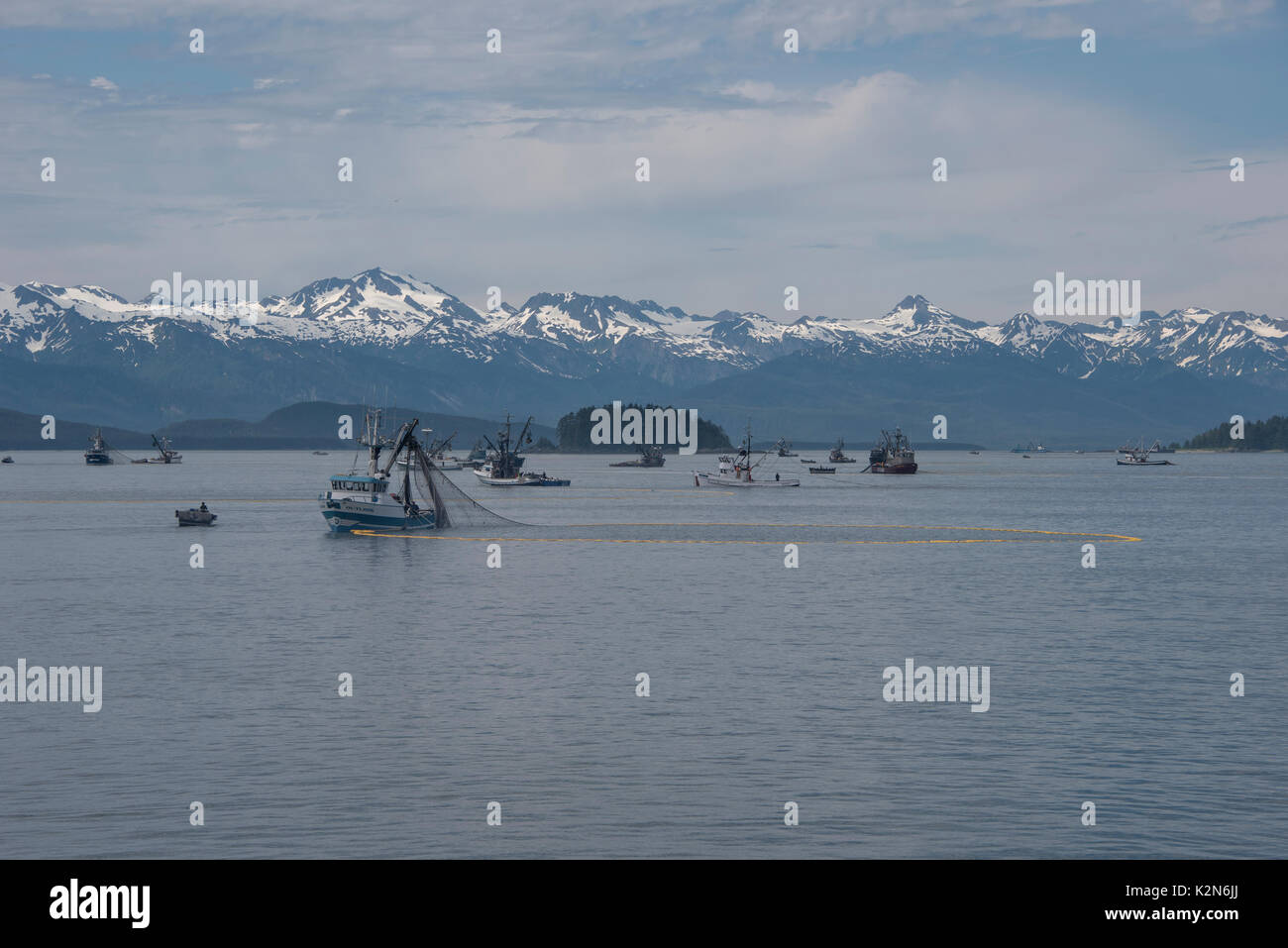 Fishing seiner seine boat hi-res stock photography and images - Alamy
