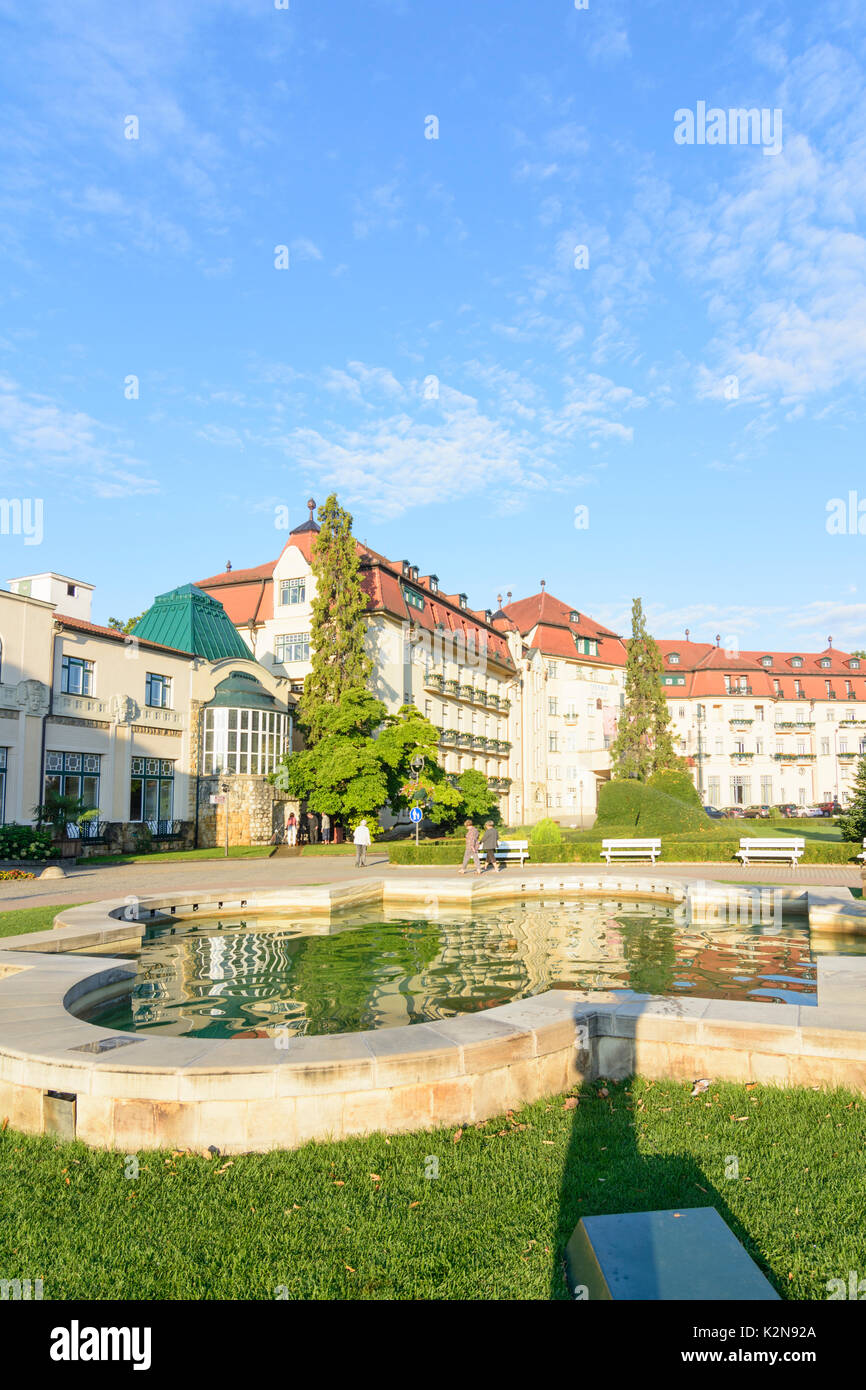 spa Irma, hotel Thermia Palace, Piestany (Pistyan), Slovakia Stock ...