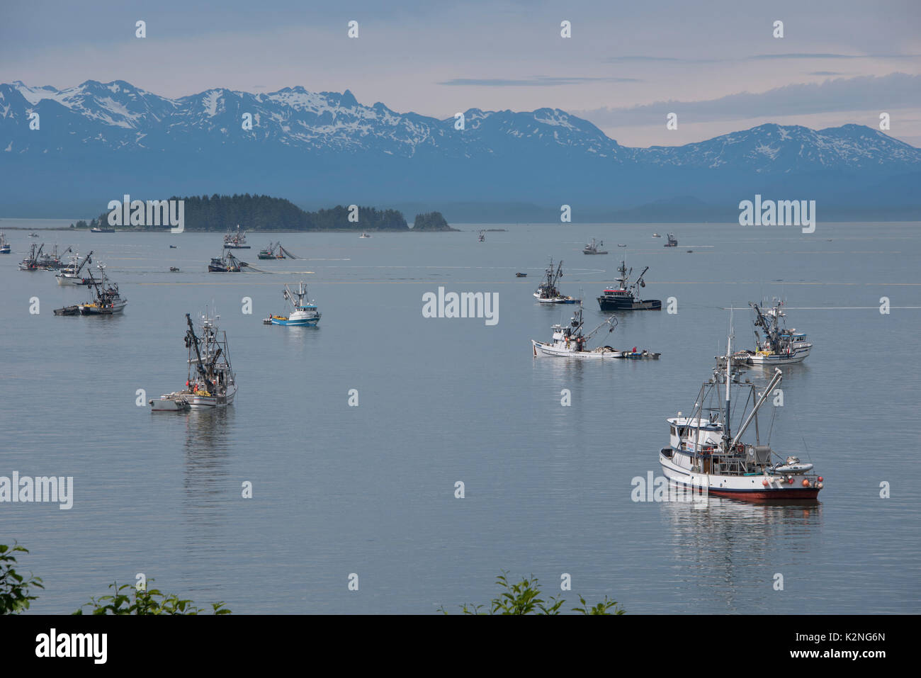 Commercial Fishing in Alaska Stock Photo - Alamy