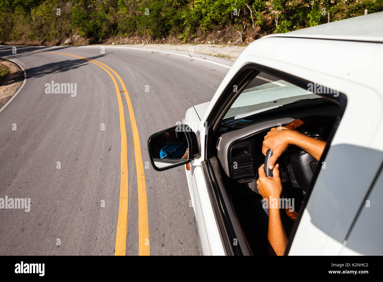 White van man driving hi-res stock photography and images - Alamy